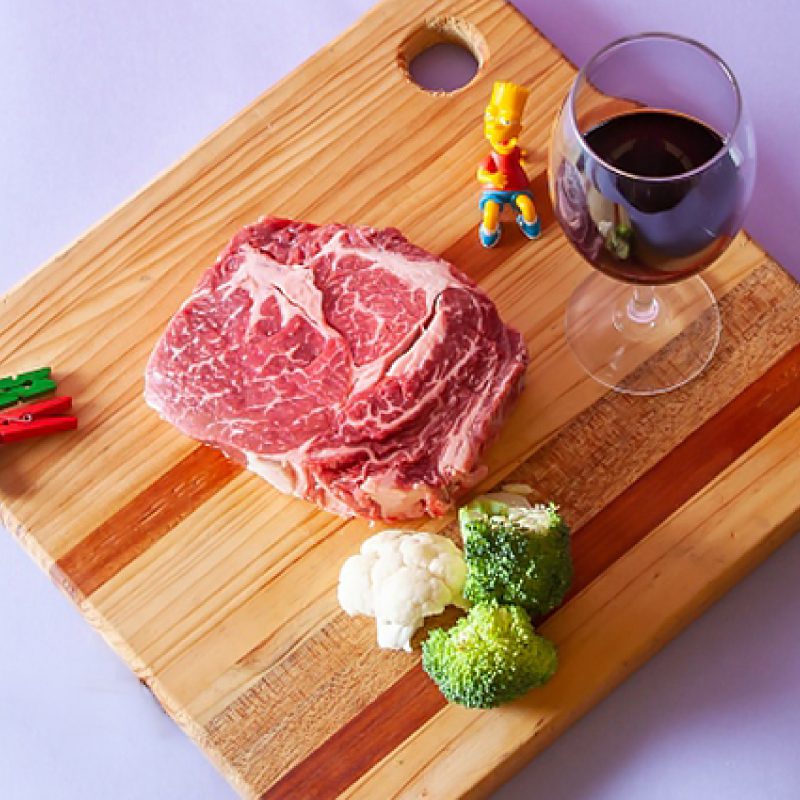 Wagyu Chuck Eye Roll Steak Cut MB9+ (와규 등심 스테이크용) -1KG- – GOOD MEATS
